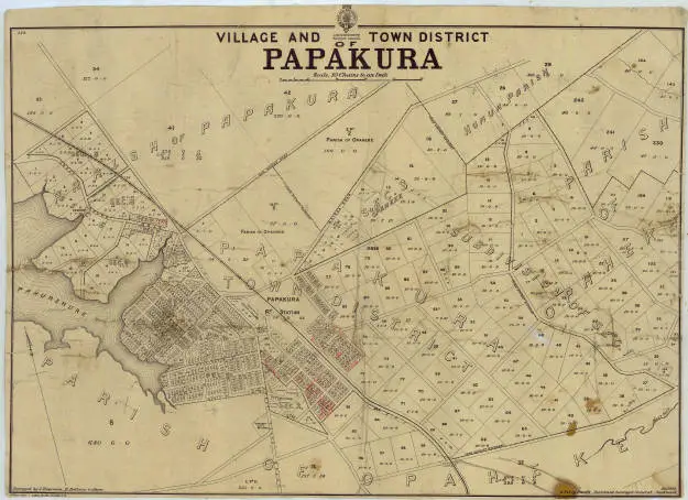 Village and Town District of Papakura | Record | DigitalNZ
