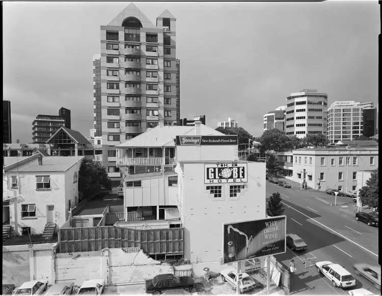 Wakefield Street, Auckland Central, 1990 | Record | DigitalNZ