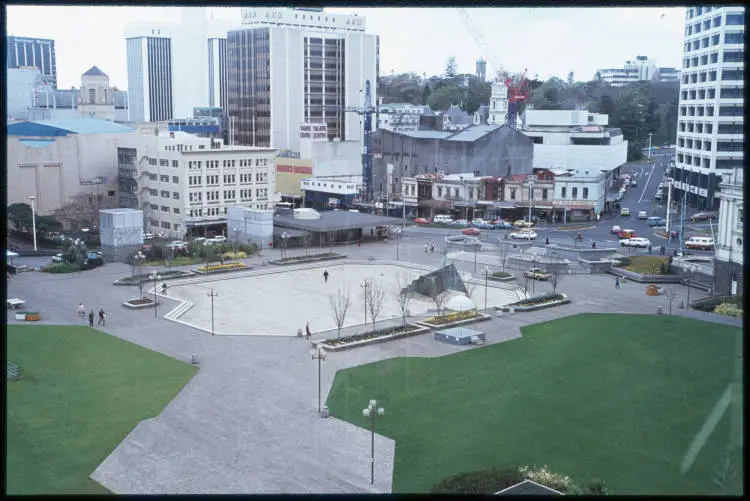 Aotea Square, Auckland Central, 1980s | Record | DigitalNZ