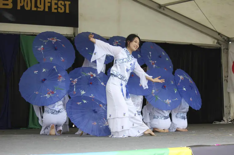 Japanese dance, ASB Polyfest, 2016. | Record | DigitalNZ
