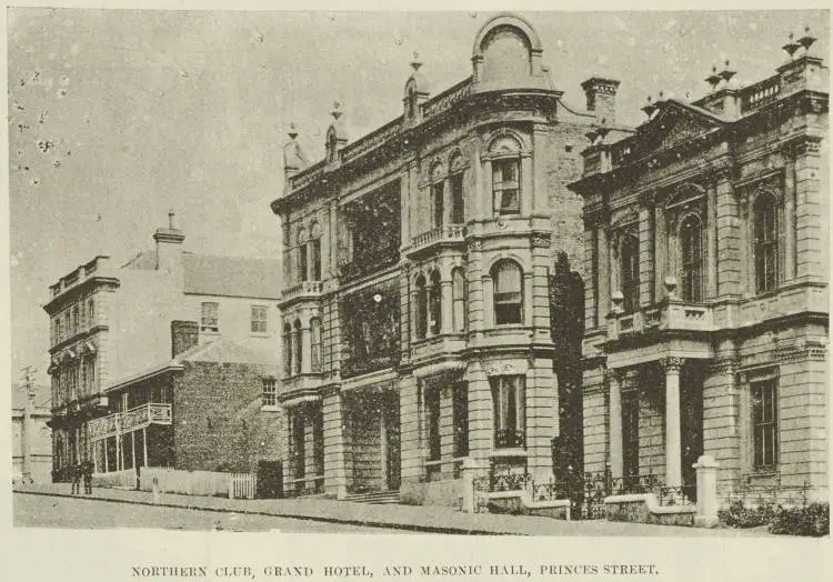 Northern Club, Grand Hotel, and Masonic Hall, Princes Street | Record ...