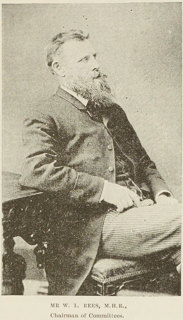 Mr W. L. Rees, M.H.R., Chairman of Committees | Record | DigitalNZ