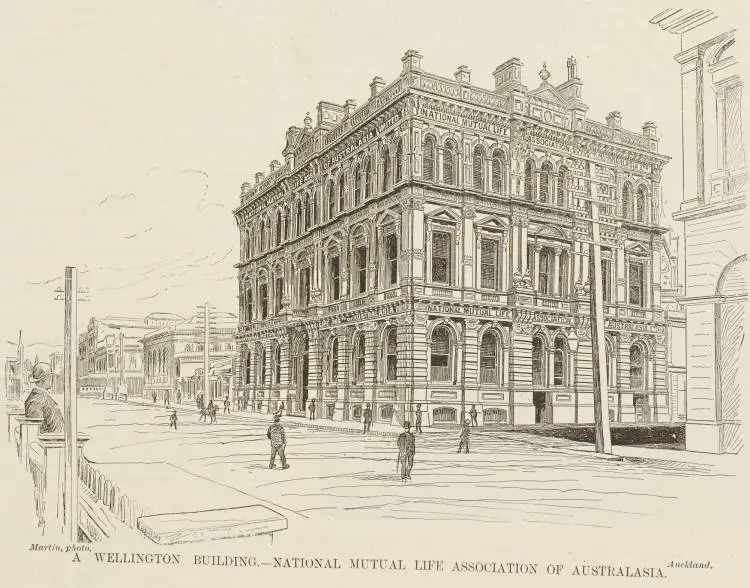 A Wellington building - National Mutual Life Association of Australasia ...