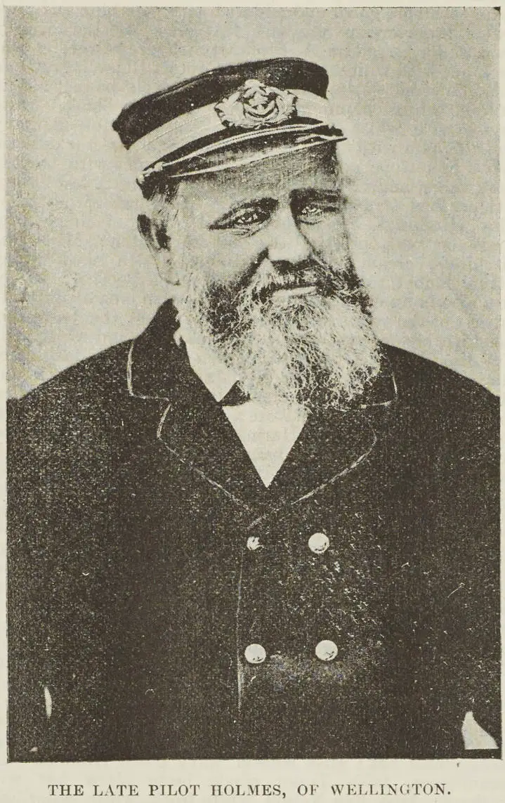 The late Pilot Holmes of Wellington | Record | DigitalNZ
