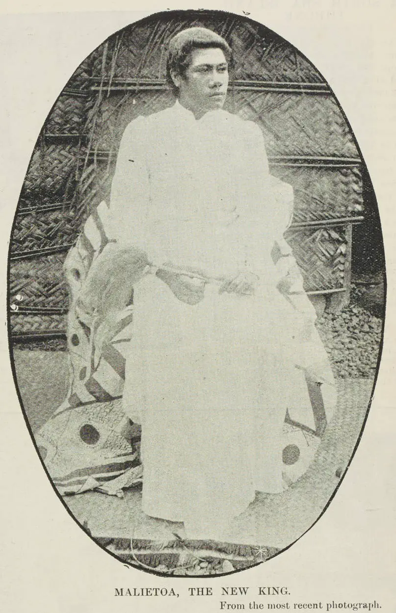 Malietoa, the new king | Record | DigitalNZ
