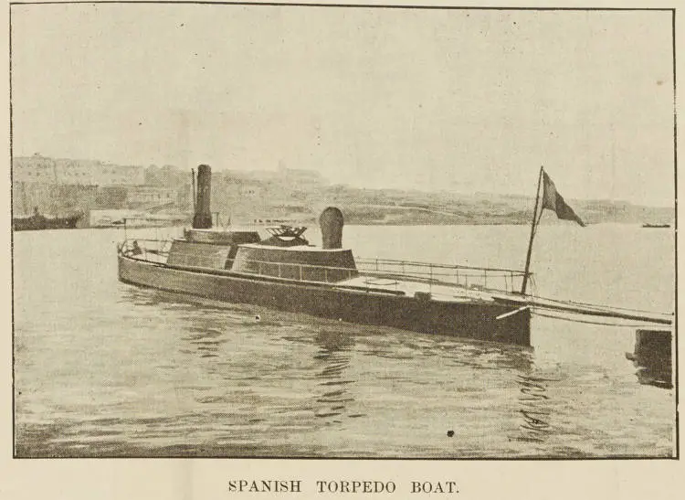 Spanish torpedo boat | Record | DigitalNZ