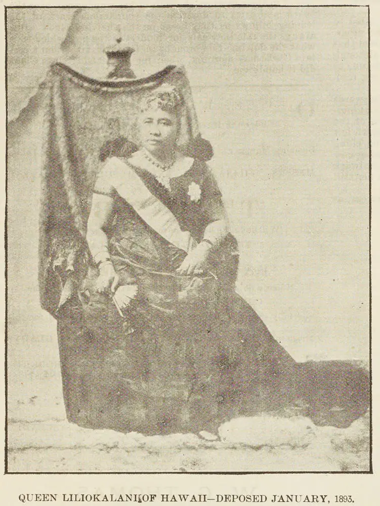 Queen Liliokalani of Hawaii - deposed January, 1893 | Record | DigitalNZ