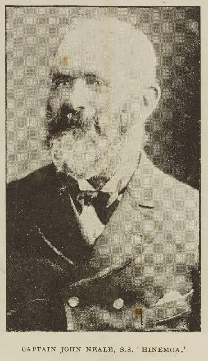 Captain John Neale, S.S. Hinemoa | Record | DigitalNZ