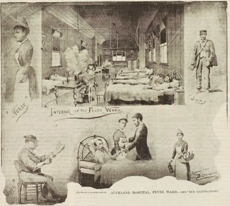 Auckland Hospital Fever Ward | Record | DigitalNZ