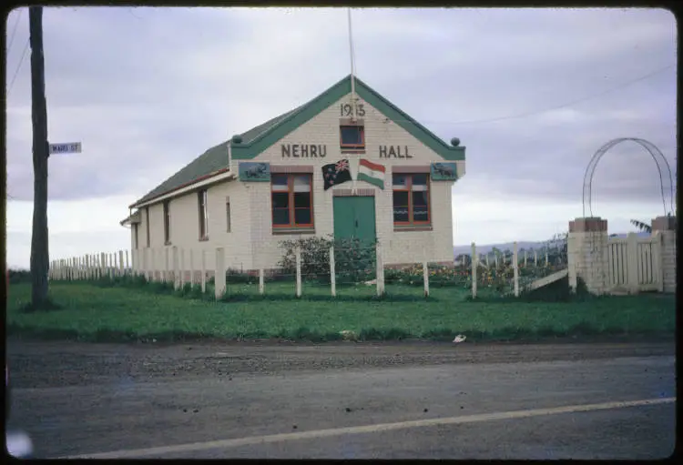Nehru Hall, Pukekohe West, 1960 | Record | DigitalNZ