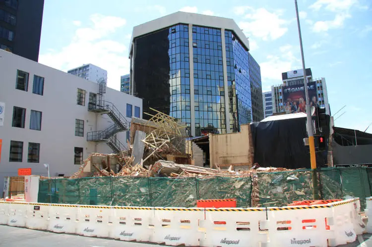 Demolition site, Federal Street, Auckland Central, 2010 | Record ...