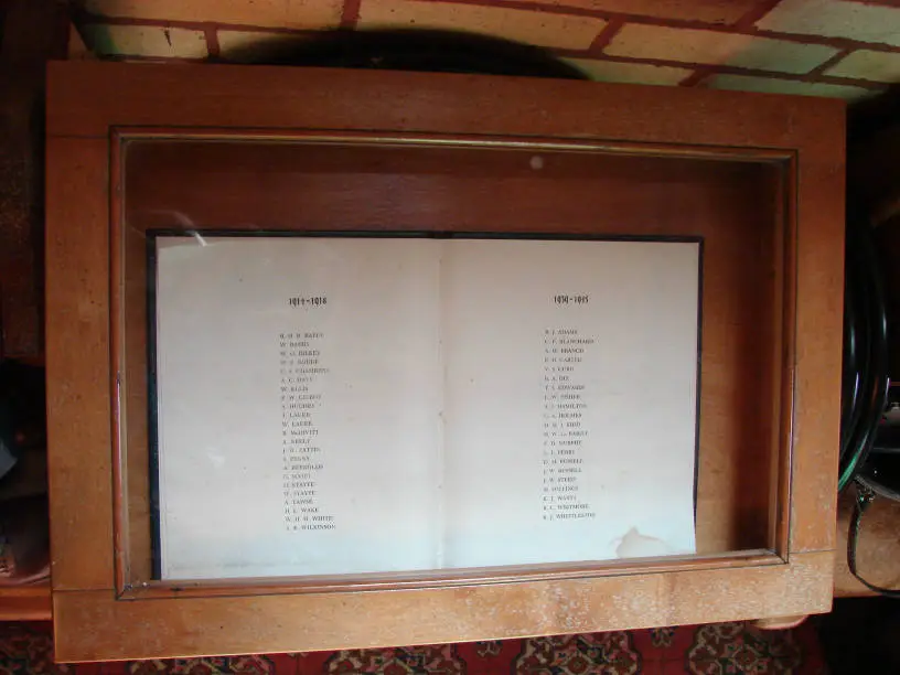 St Andrews Anglican Church, Book of Remembrance, Pukekohe, 2013 ...
