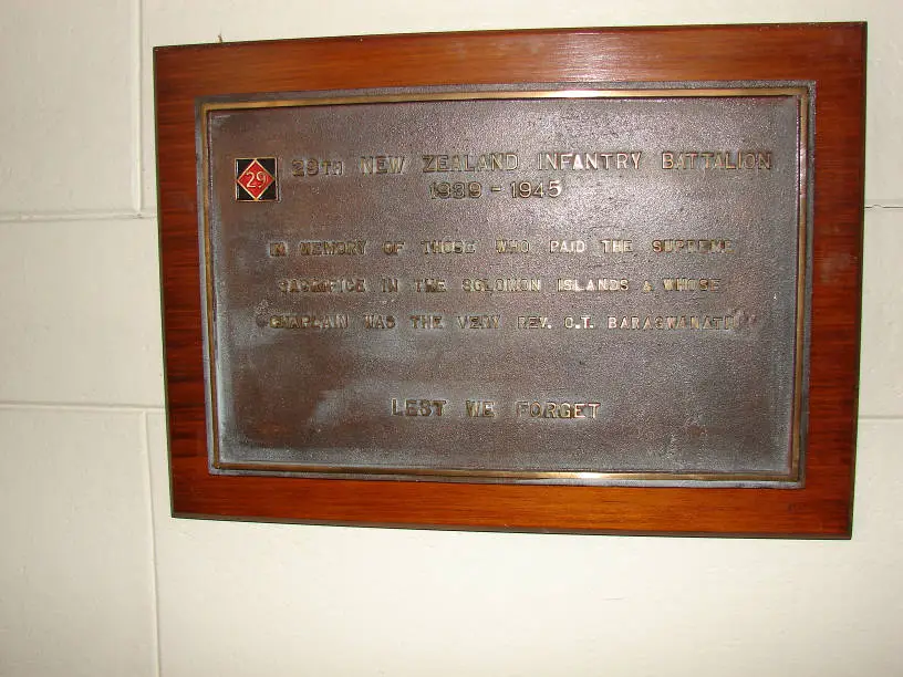 St David's Presbyterian Church, Khyber Pass Road, memorial plaque, 2014 | Record | DigitalNZ