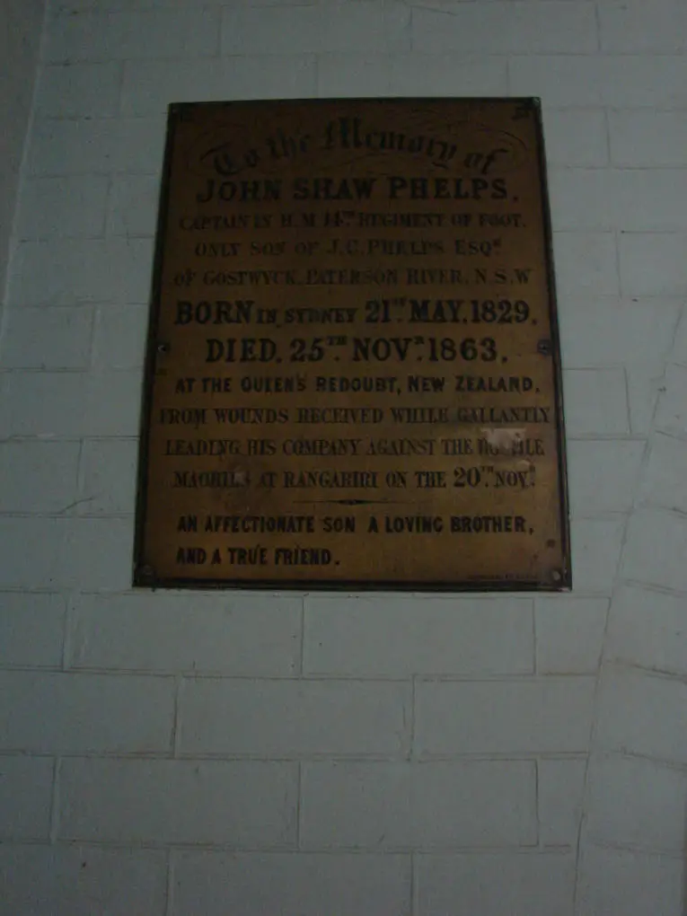 St Paul's Church, Symonds Street, John Shaw Phelps memorial, 2014 | Record | DigitalNZ