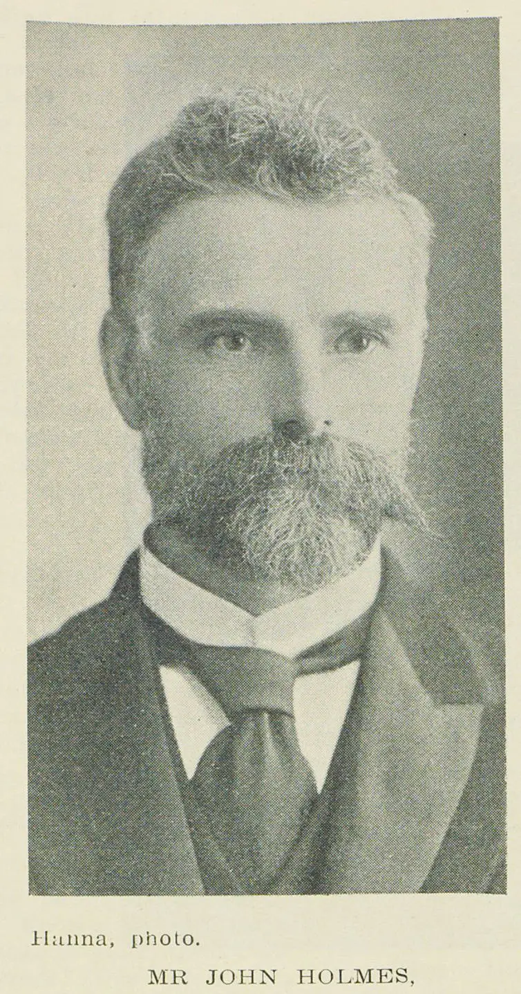 Mr John Holmes | Record | DigitalNZ