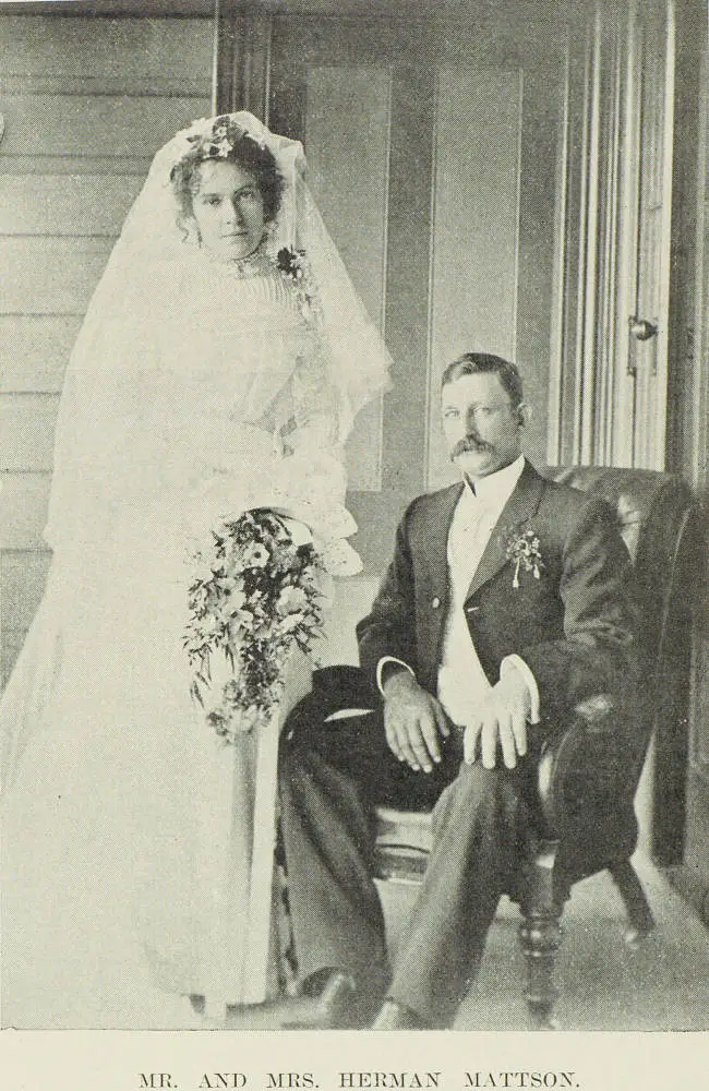 Mr. and Mrs. Herman Mattson | Record | DigitalNZ