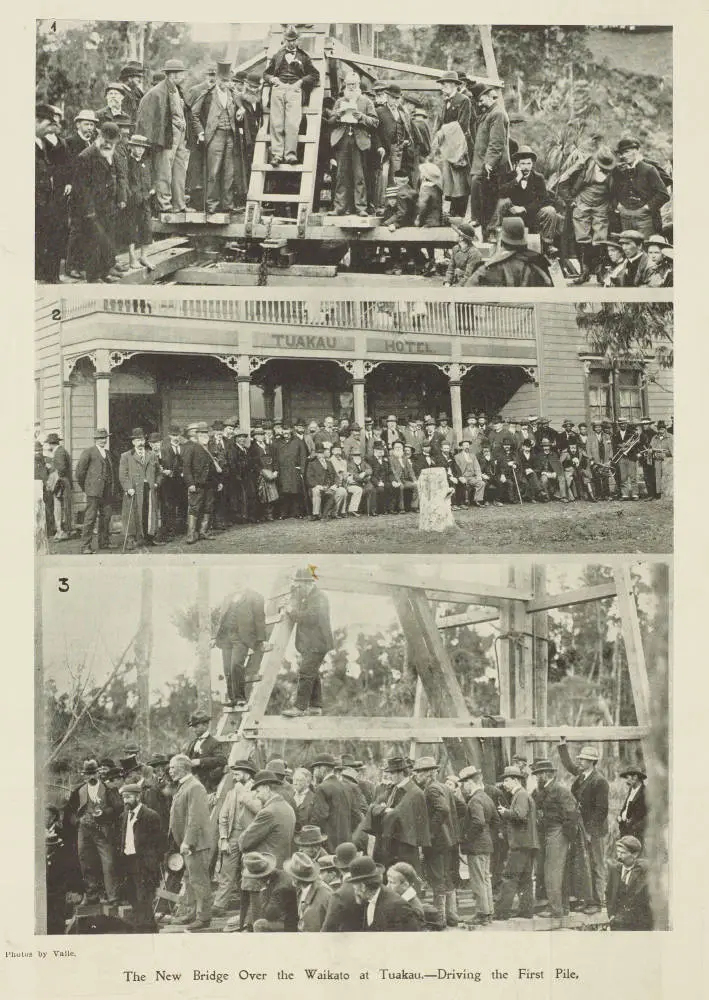 The new bridge over the Waikato at Tuakau | Record | DigitalNZ