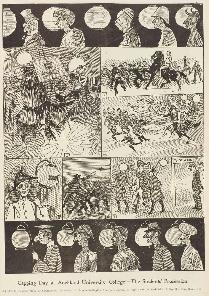 Capping Day at Auckland University College | Record | DigitalNZ