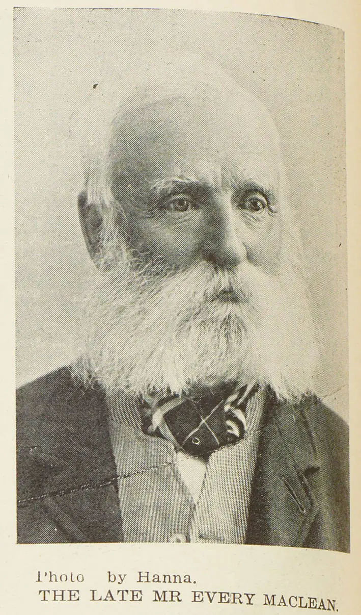 The late Mr Every Maclean | Record | DigitalNZ