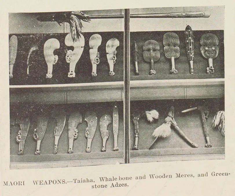 Māori weapons | Record | DigitalNZ