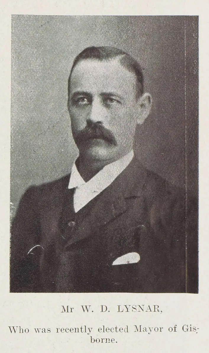 Mr W. D. Lysnar, who was recently elected Mayor of Gisborne | Record ...