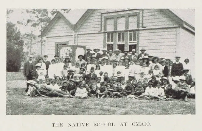The native school at Omaio | Record | DigitalNZ
