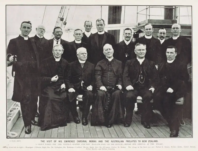 The visit of His Eminence Cardinal Moran and the Australian prelates to ...