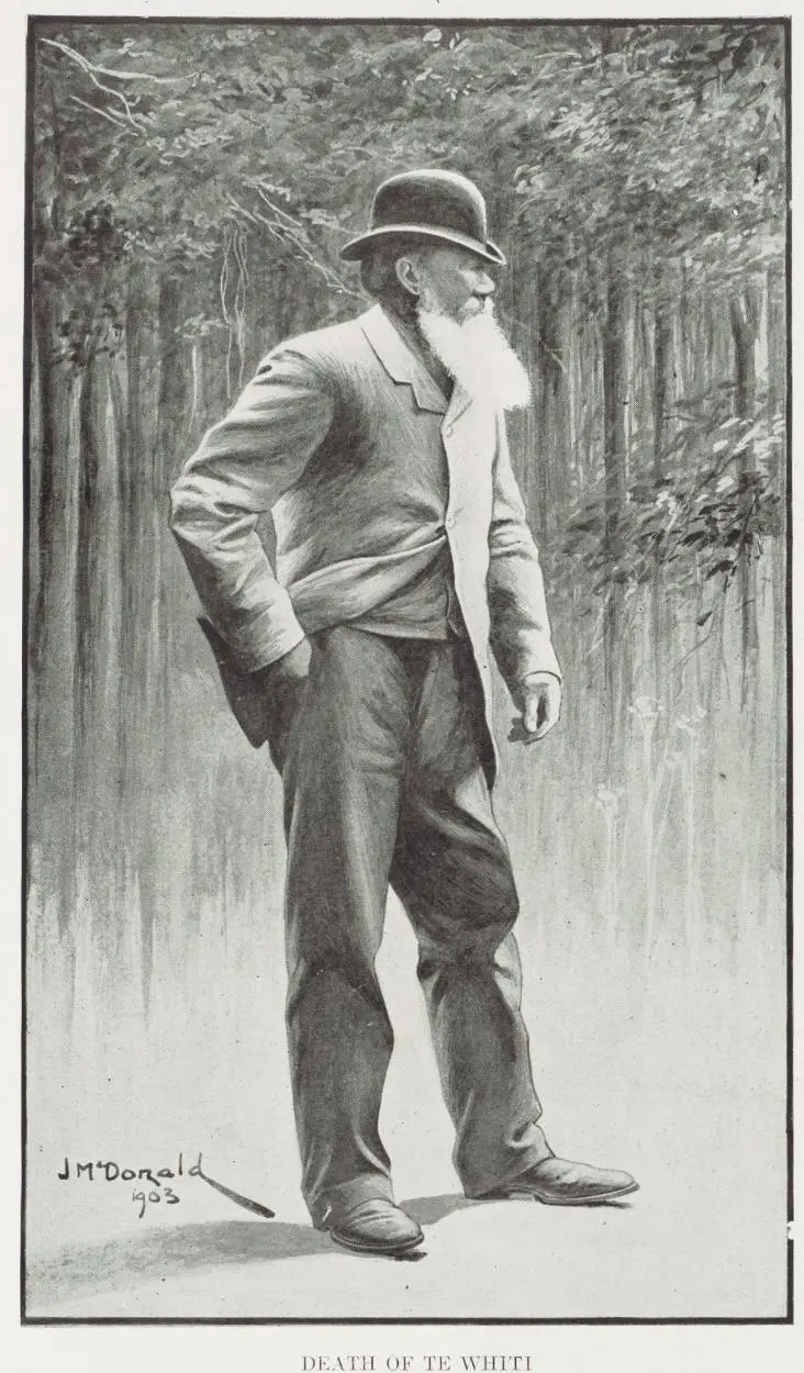 Death of Te Whiti | Record | DigitalNZ