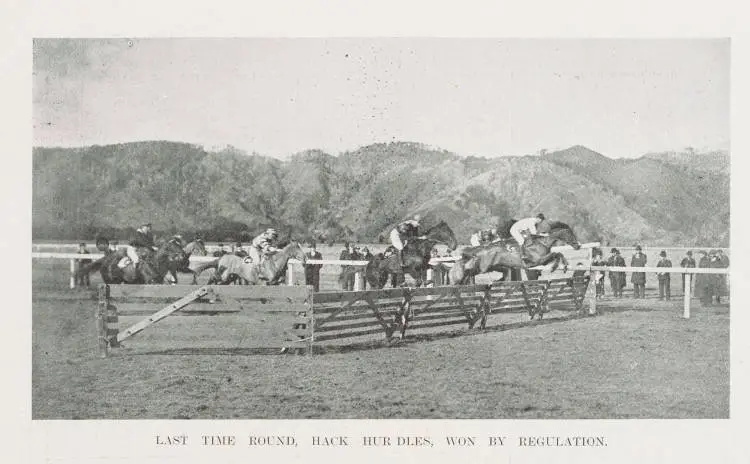 Last time round, hack hurdles, won by Regulation | Record | DigitalNZ