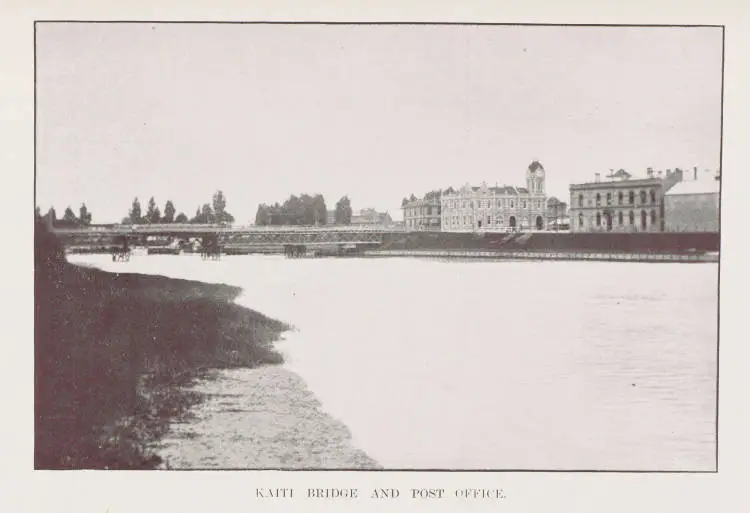 Kaiti bridge and post office | Record | DigitalNZ
