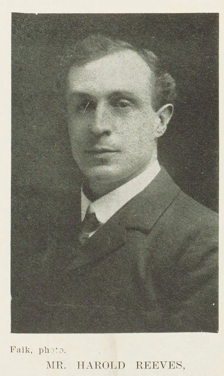 Mr Harold Reeves | Record | DigitalNZ