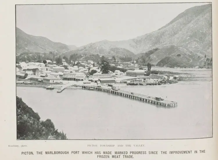 Picton township and the valley. Picton, the Marlborough port which has ...