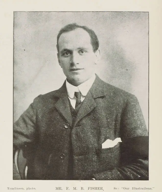 Mr F M B Fisher | Record | DigitalNZ