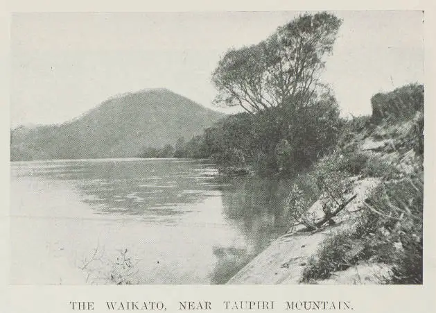 The Waikato, near Taupiri Mountain | Record | DigitalNZ