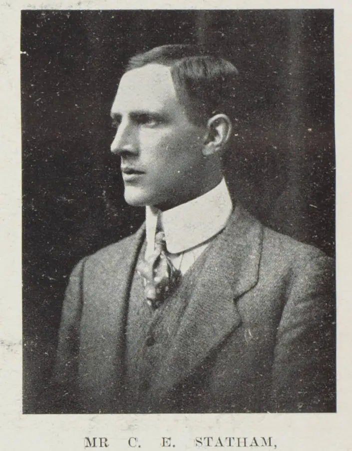 Mr C.E. Statham | Record | DigitalNZ