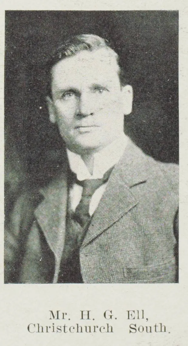 Mr. H. G. Ell, Christchurch South | Record | DigitalNZ