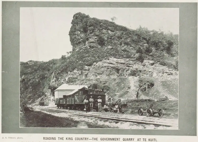 Roading the King Country - the Government quarry at Te Kuiti | Record ...