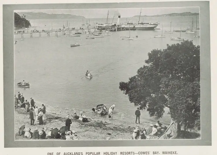 One of Auckland's popular holiday resorts - Cowes Bay, Waiheke | Record ...