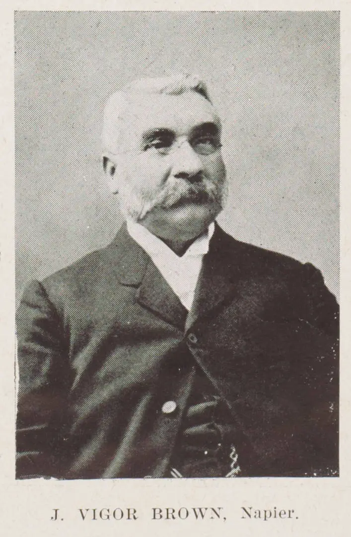 J. Vigor Brown, Napier | Record | DigitalNZ