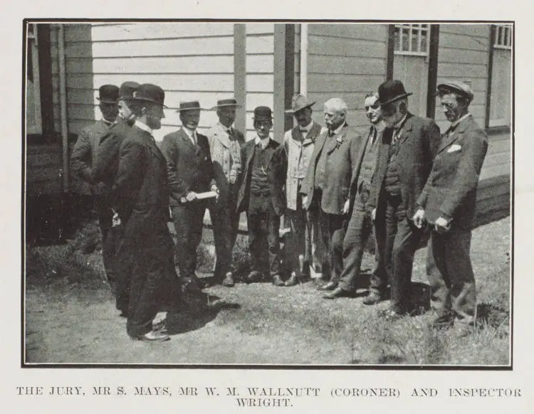 The aftermath of the strike in Waihi - the inquest on Evans | Record | DigitalNZ