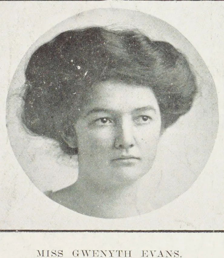 Miss Gwenyth Evans | Record | DigitalNZ
