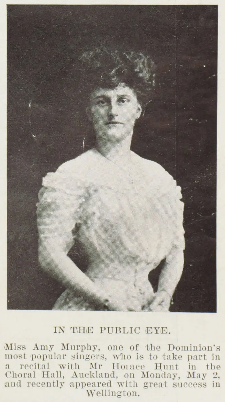 In the public eye. Miss Amy Murphy | Record | DigitalNZ