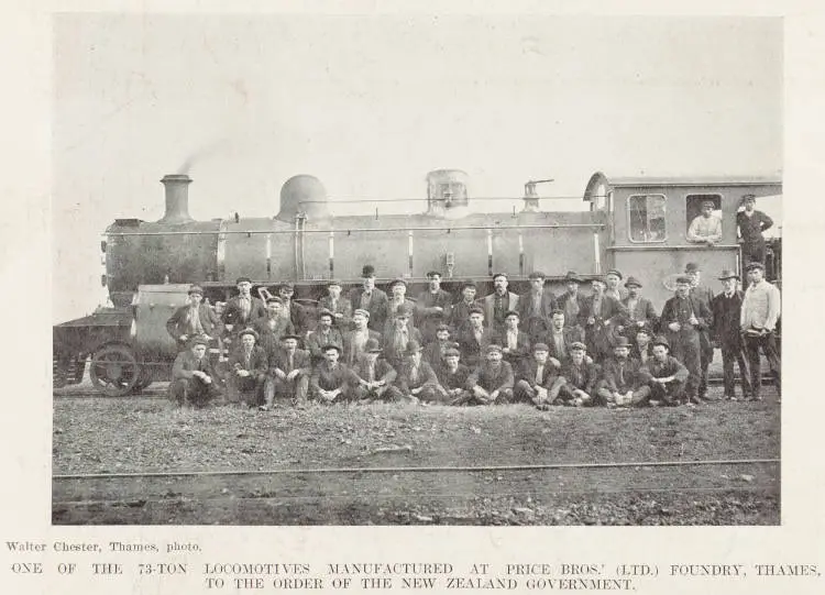 One of the 73-ton locomotives manufactured at Price Bros.' (Ltd ...