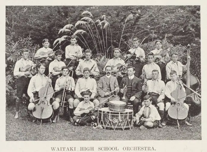 Waitaki High School orchestra | Record | DigitalNZ