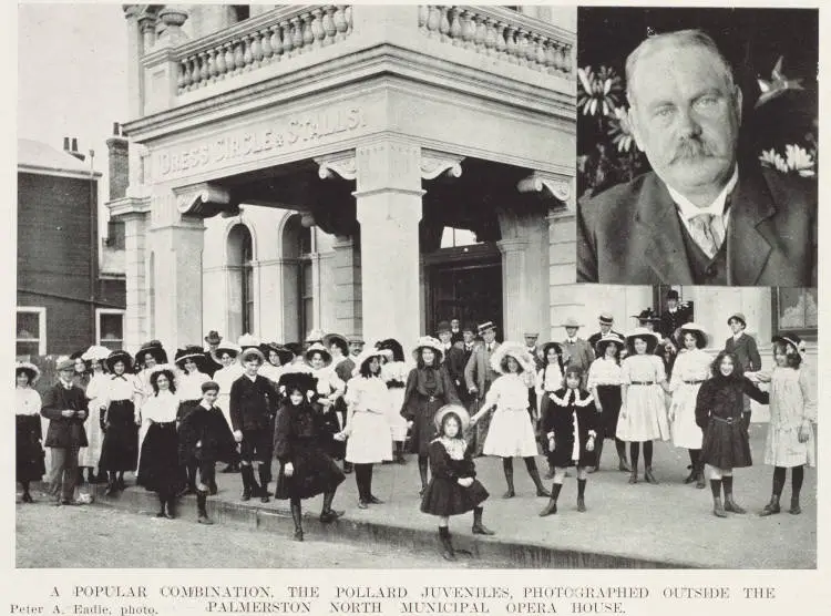 A popular combination. The Pollard Juveniles, photographed outside the ...