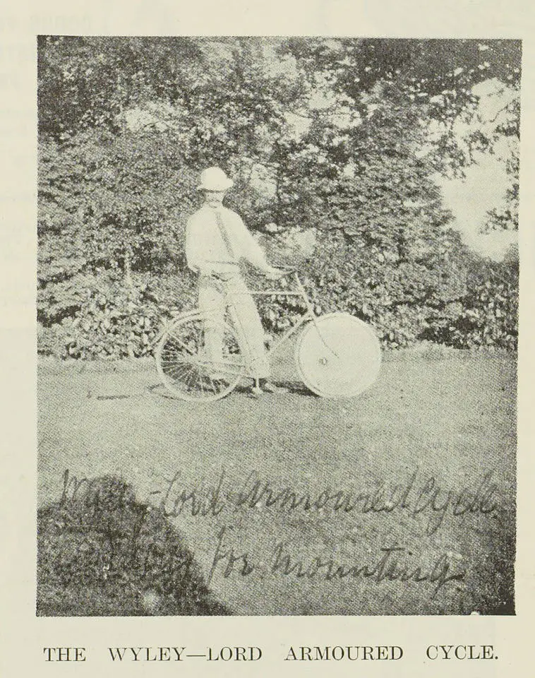 The Wyley - Lord armoured cycle | Record | DigitalNZ