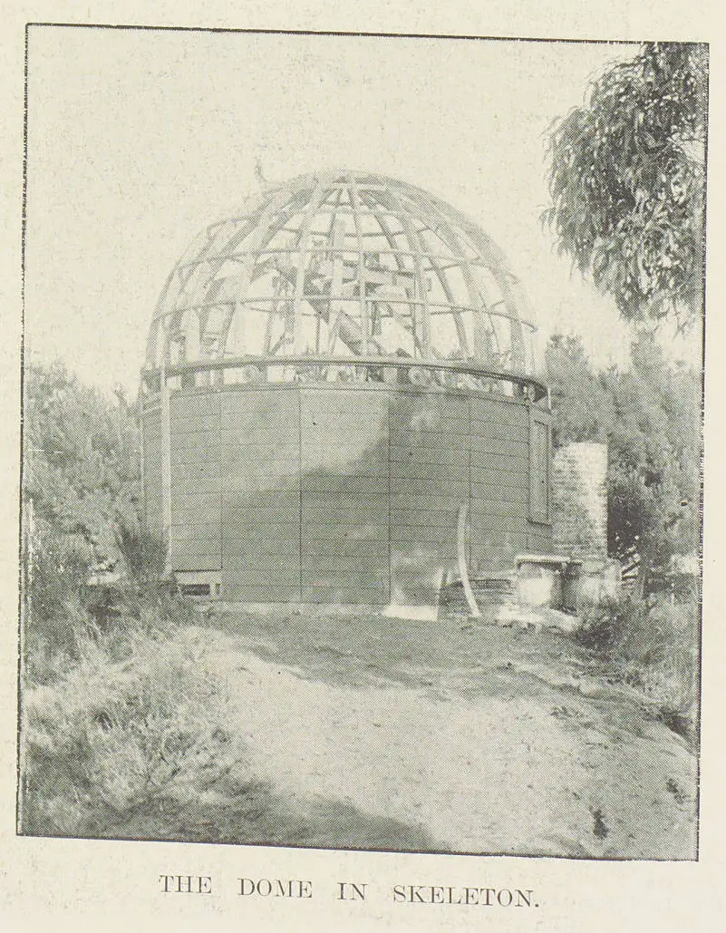 The dome in skeleton | Record | DigitalNZ