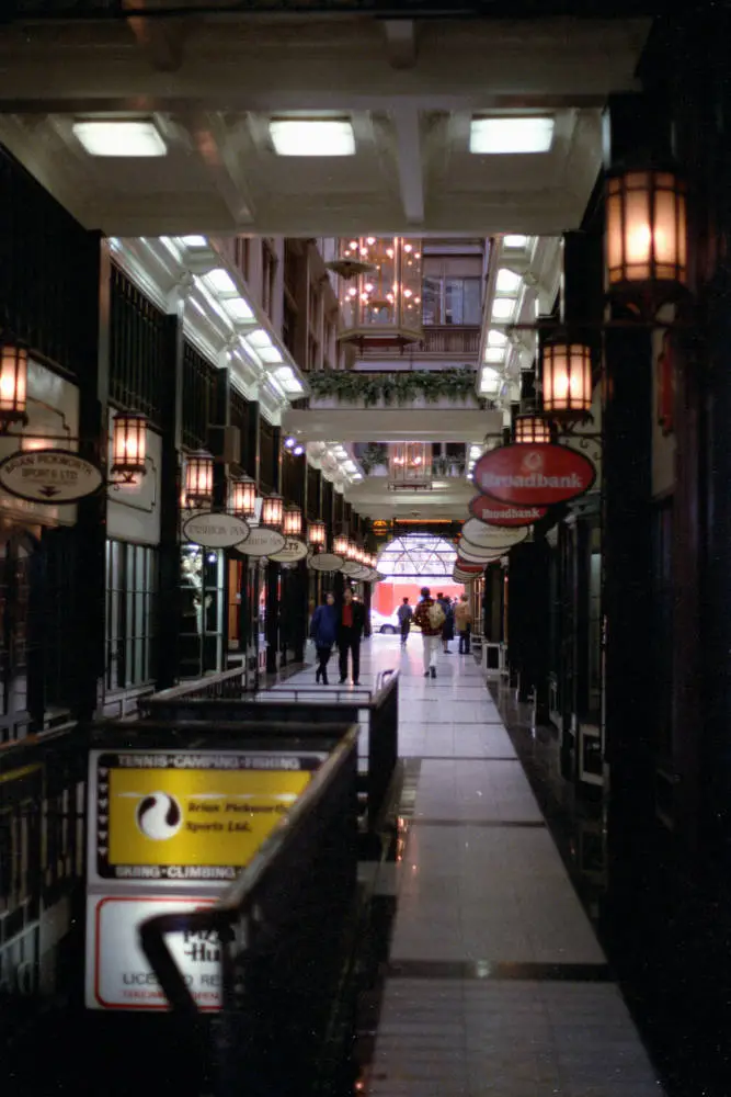 Strand Arcade, Queen Street, Auckland Central, 1986 | Record | DigitalNZ