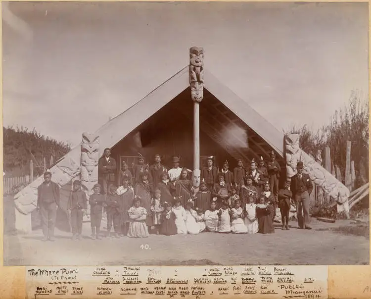 The Whare Puni (Te Paku), Putiki, Whanganui | Record | DigitalNZ