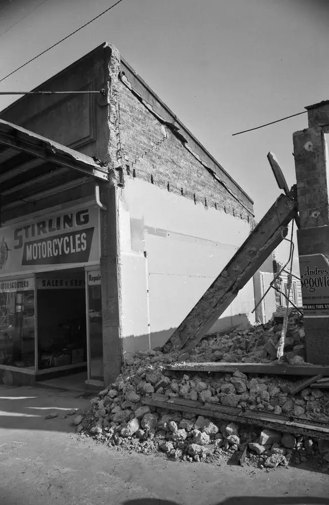 Dominion Road Interchange construction, 1964 | Record | DigitalNZ